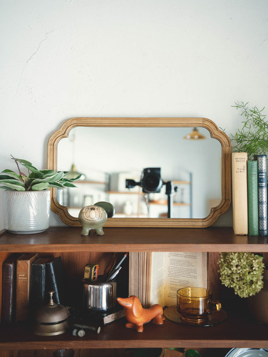 WOOD CLOVER MIRROR - MINI – ONE ROOM