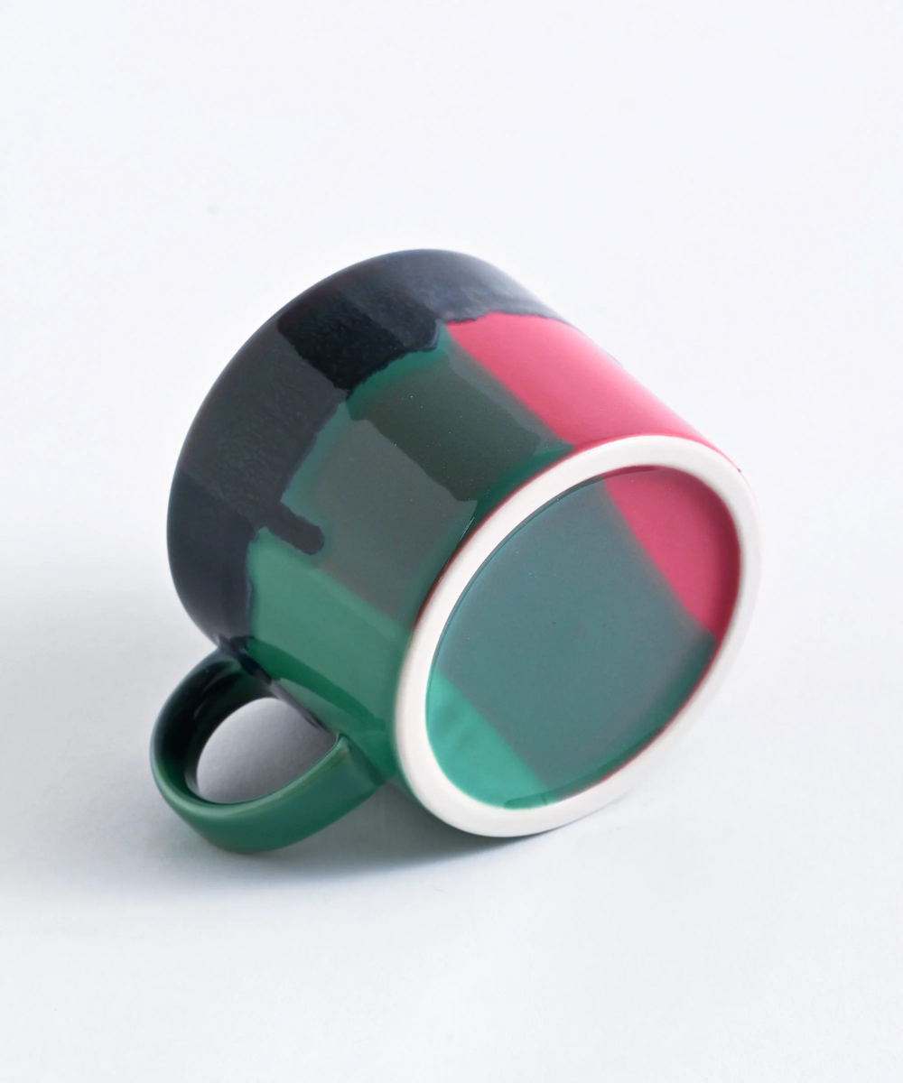 LEBOWSKI MUG - GREEN x PINK – ONE ROOM